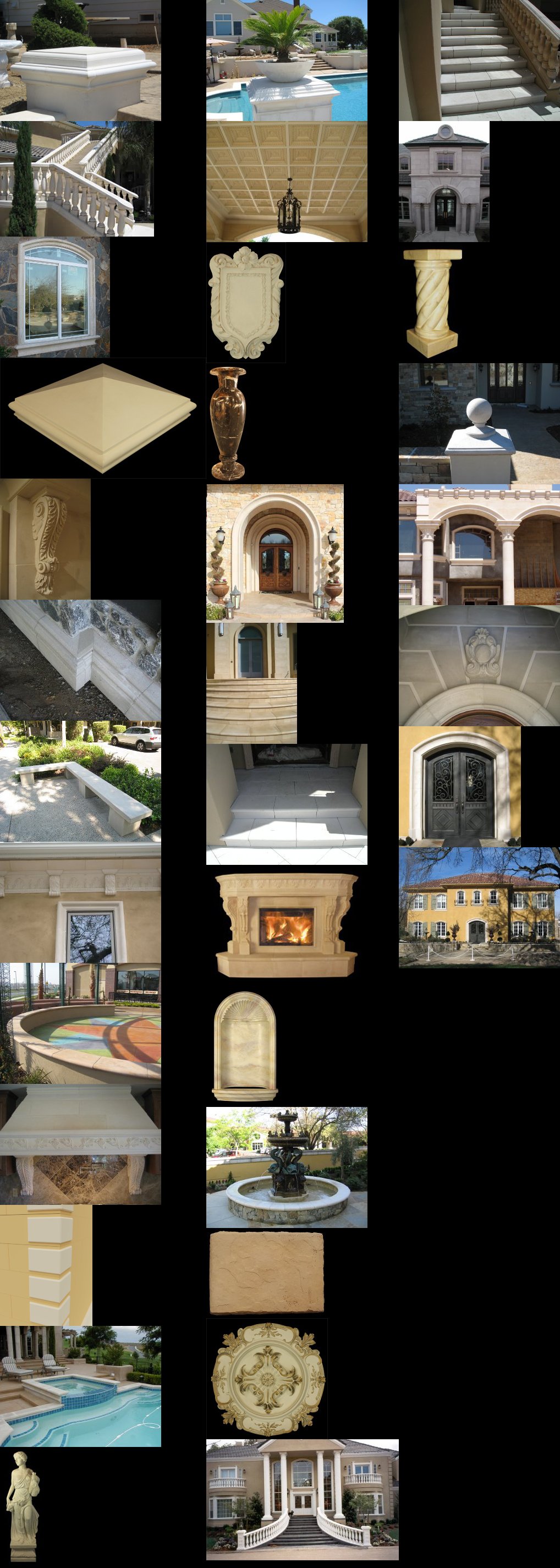 Cast Stone Quoins